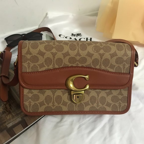 Coach | Bags | Coach Signature Studio Crossbody Bag | Poshmark